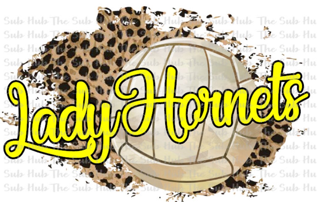 Lady Hornets Volleyball | Ready to Press | Sublimation Transfer | Shirt ...