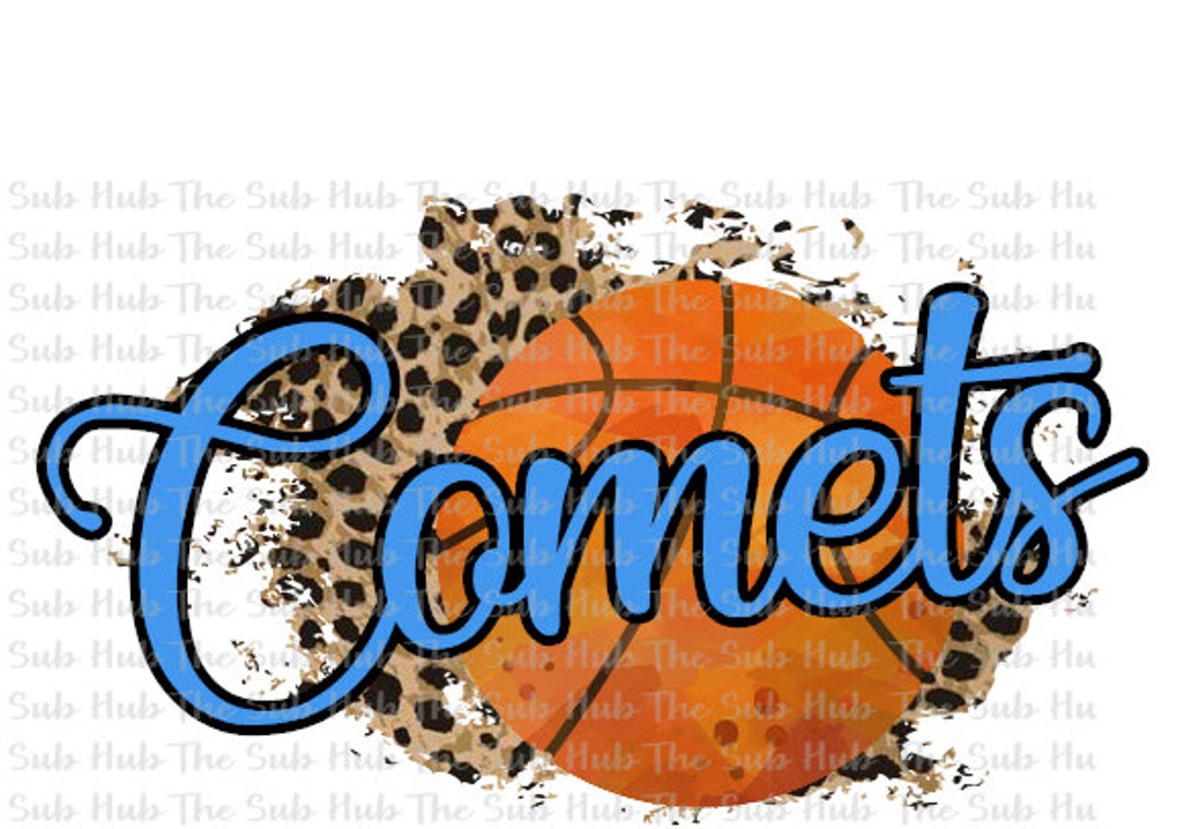 Comets Basketball | Sublimation Design | PNG File | Digital Download ...