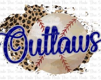 Outlaws SVG Outlaws Mascot Svg Outlaws Cheer Svg Iron on - Etsy