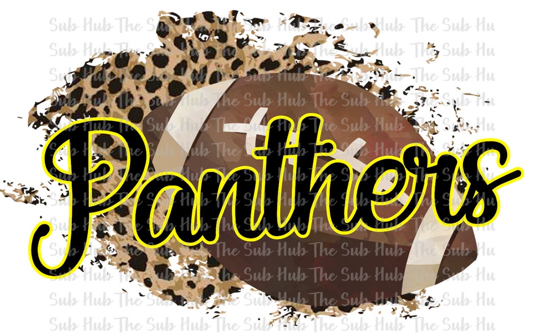 Panthers Football | Ready to Press | Sublimation Transfer | Shirt ...