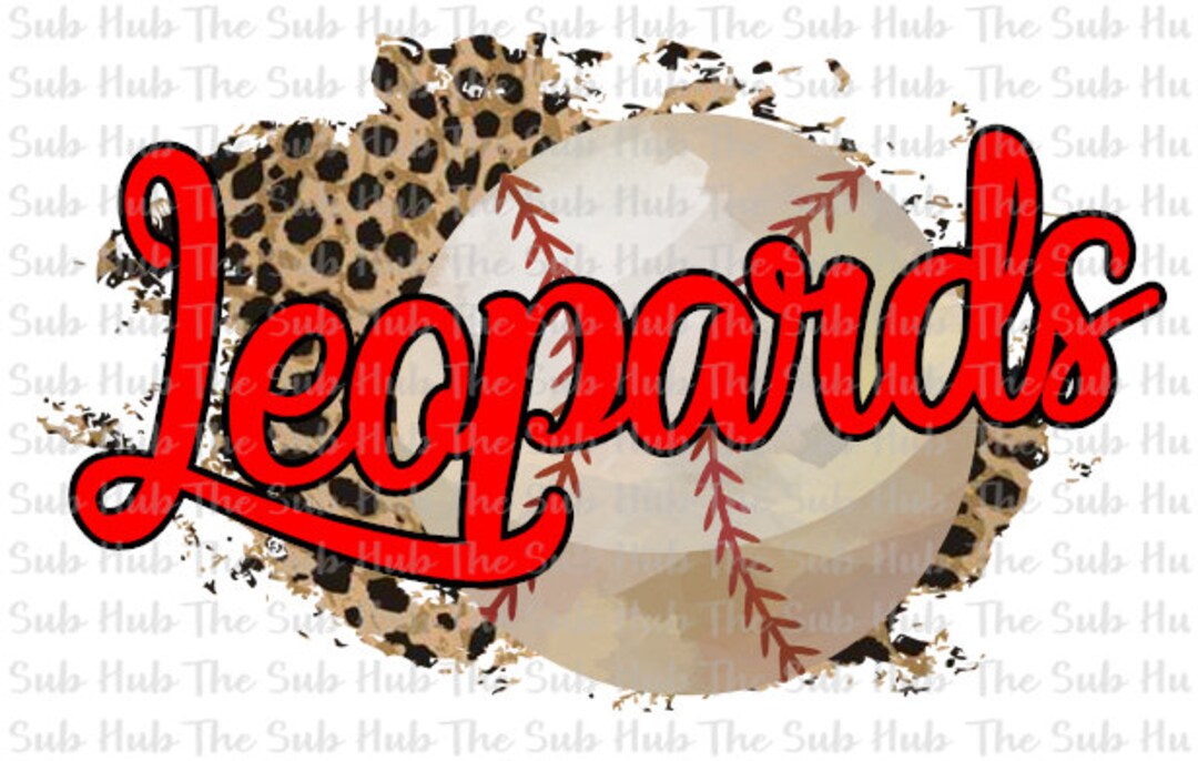 Leopards Baseball | Sublimation Design | PNG File | Digital Download ...