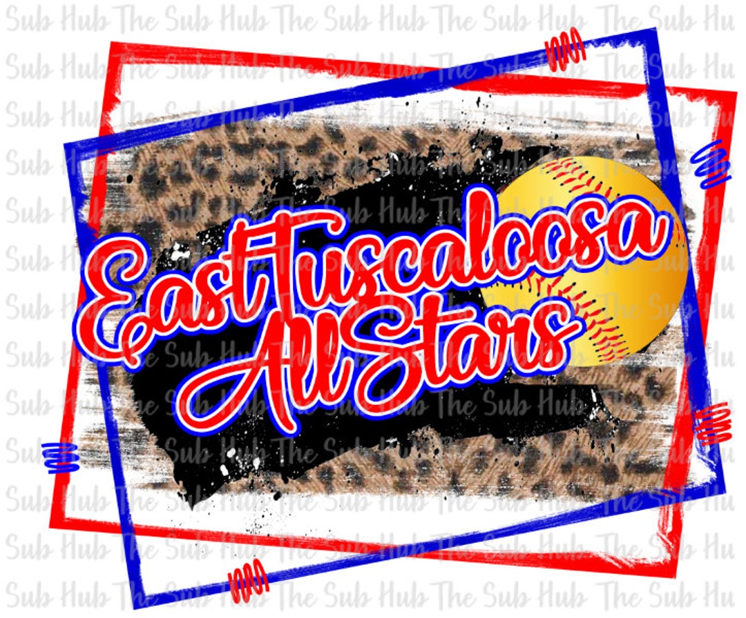 East Tuscaloosa All Stars | Sublimation Design | PNG File | Digital ...