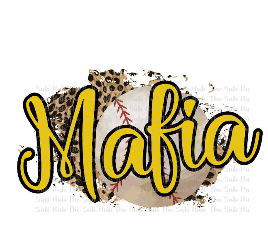 Mafia Baseball | Sublimation Design | PNG File | Digital Download ...