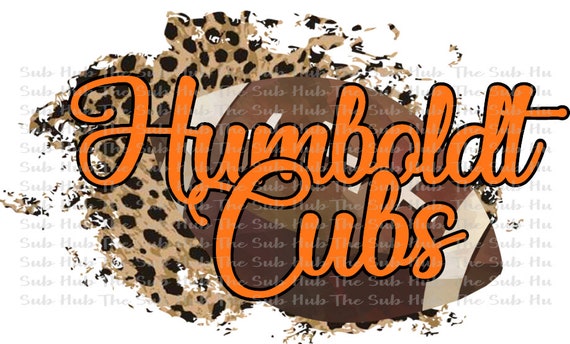 Cubs Football Sublimation Design PNG File Digital - Etsy