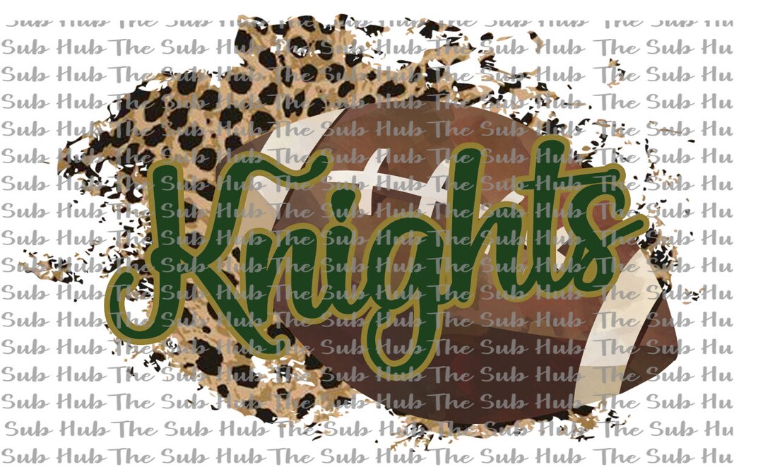 Knights Football | Sublimation Design | PNG File | Digital Download ...