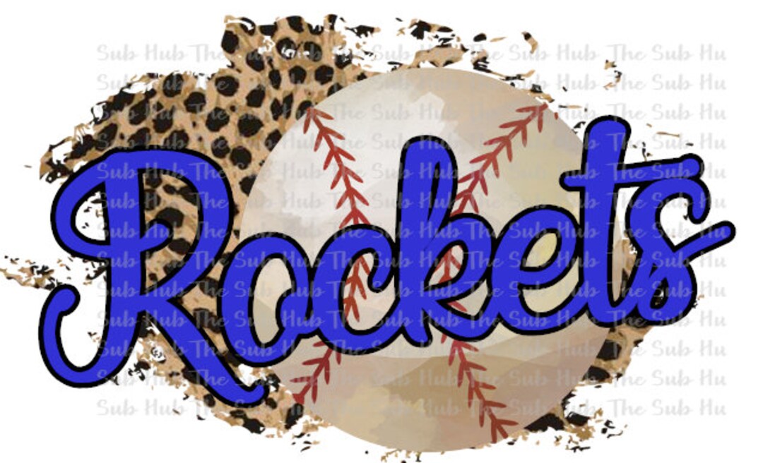Rockets Baseball | Sublimation Design | PNG File | Digital Download ...