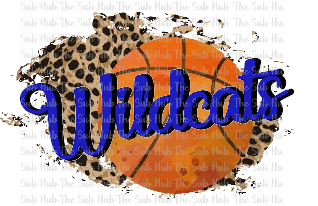 Wildcats Basketball | | Sublimation Design | PNG File | Digital ...