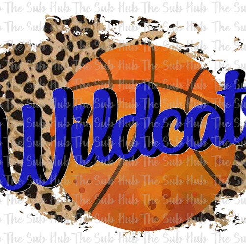 Wildcats Basketball Sublimation Design PNG File - Etsy