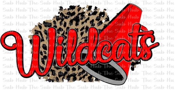 Wildcats Cheer Sublimation Design PNG File Digital - Etsy