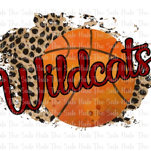 Wildcats Basketball Sublimation Design PNG File - Etsy