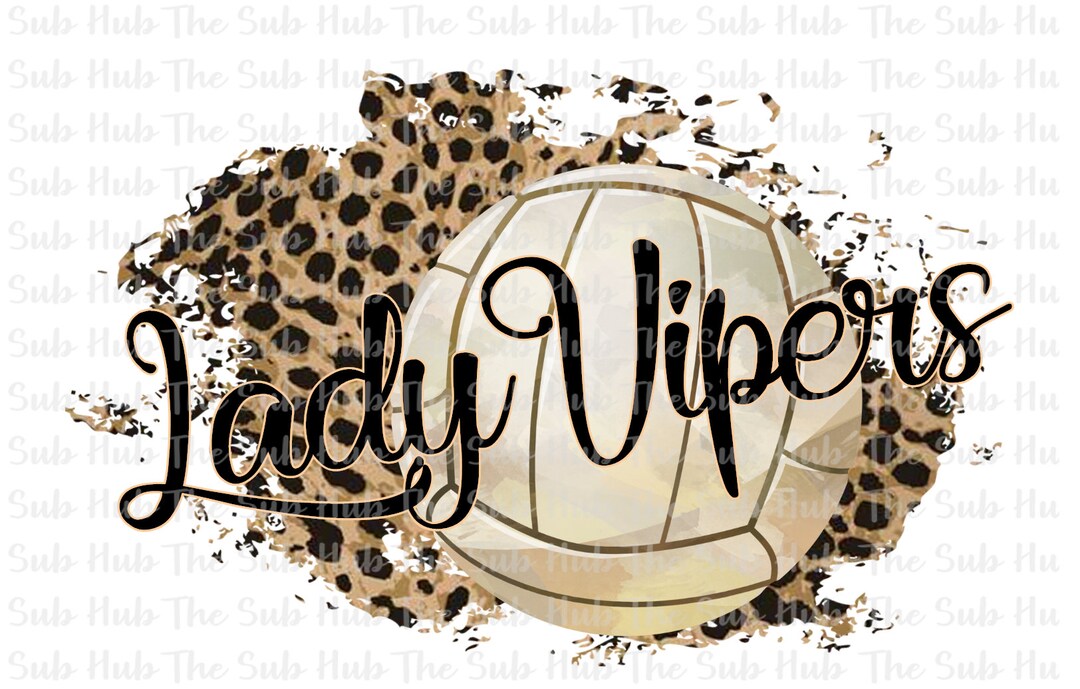 Vipers Volleyball | | Sublimation Design | PNG File | Digital Download ...