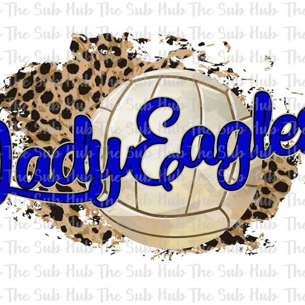 Eagles Volleyball Svg - Etsy