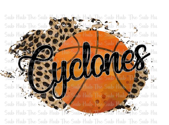 Cyclones Basketball Sublimation Design PNG File | Etsy