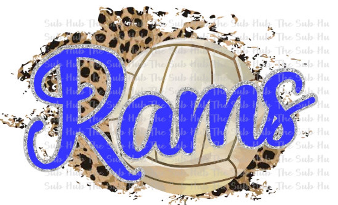 Lady Rams Volleyball | Sublimation Design | PNG File | Digital Download ...