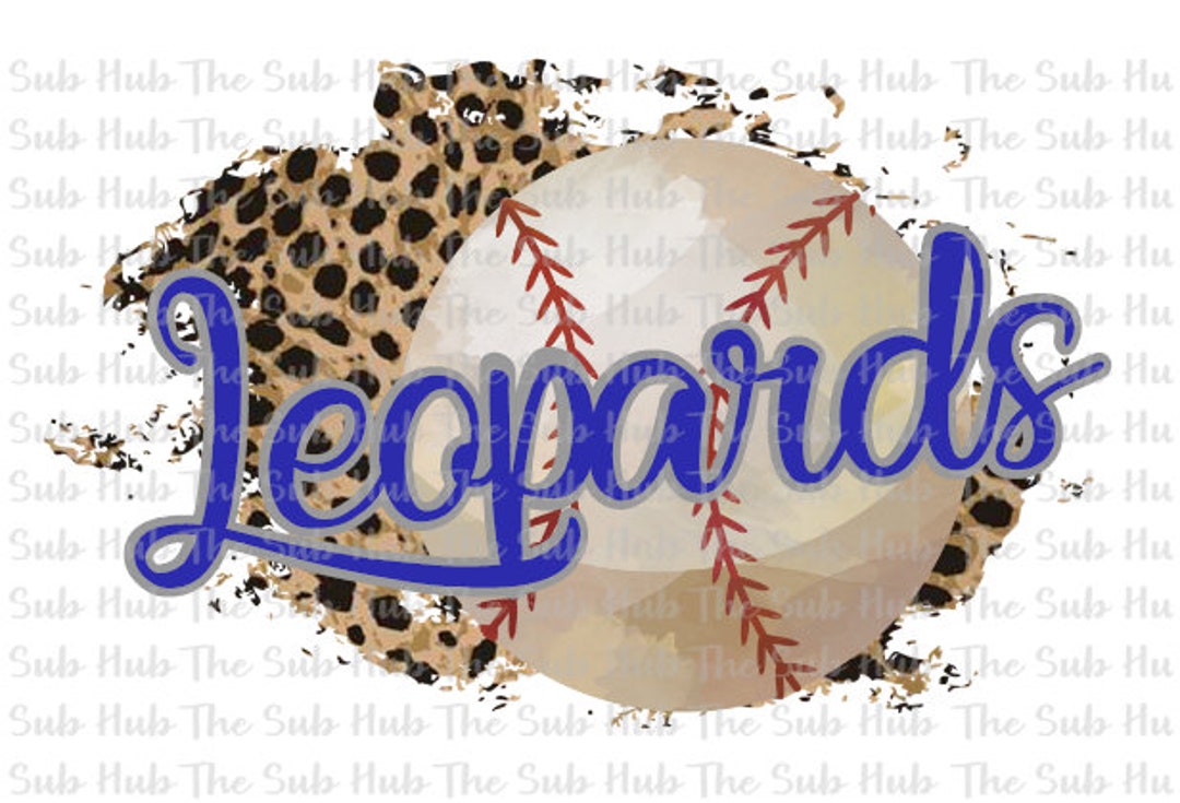 Leopards Baseball | Sublimation Design | PNG File | Digital Download ...