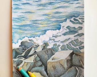 Cape May Drawing - Etsy