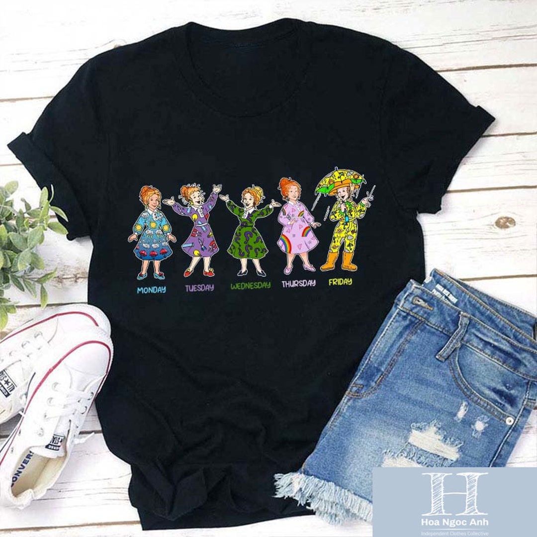 The Magic School Bus Inspired Teacher Unisex T-shirt, Miss Frizzle ...