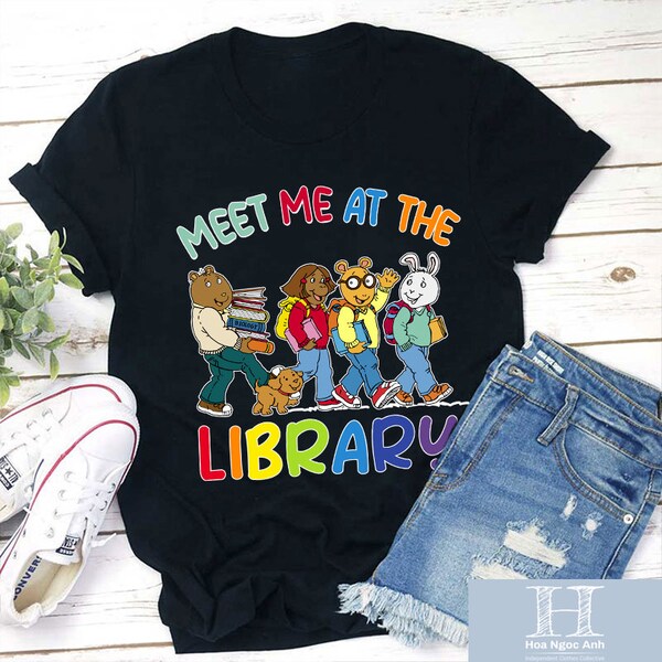 Library Shirt - Etsy