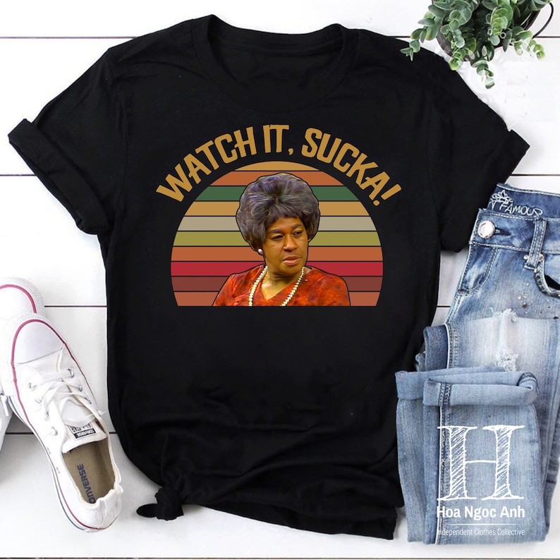 Watch It Sucka Vintage Retro Vintage T-shirt, Sanford and Son Shirt ...