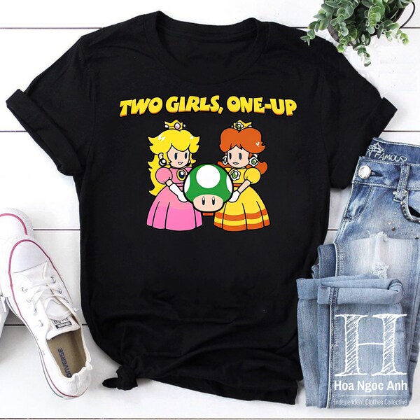 Princess Peach and Toad Shirt - Etsy