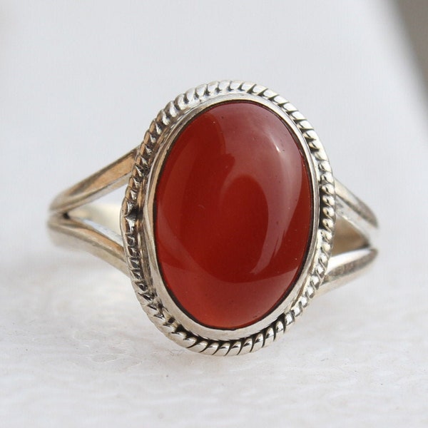 Red Jade Ring - Etsy