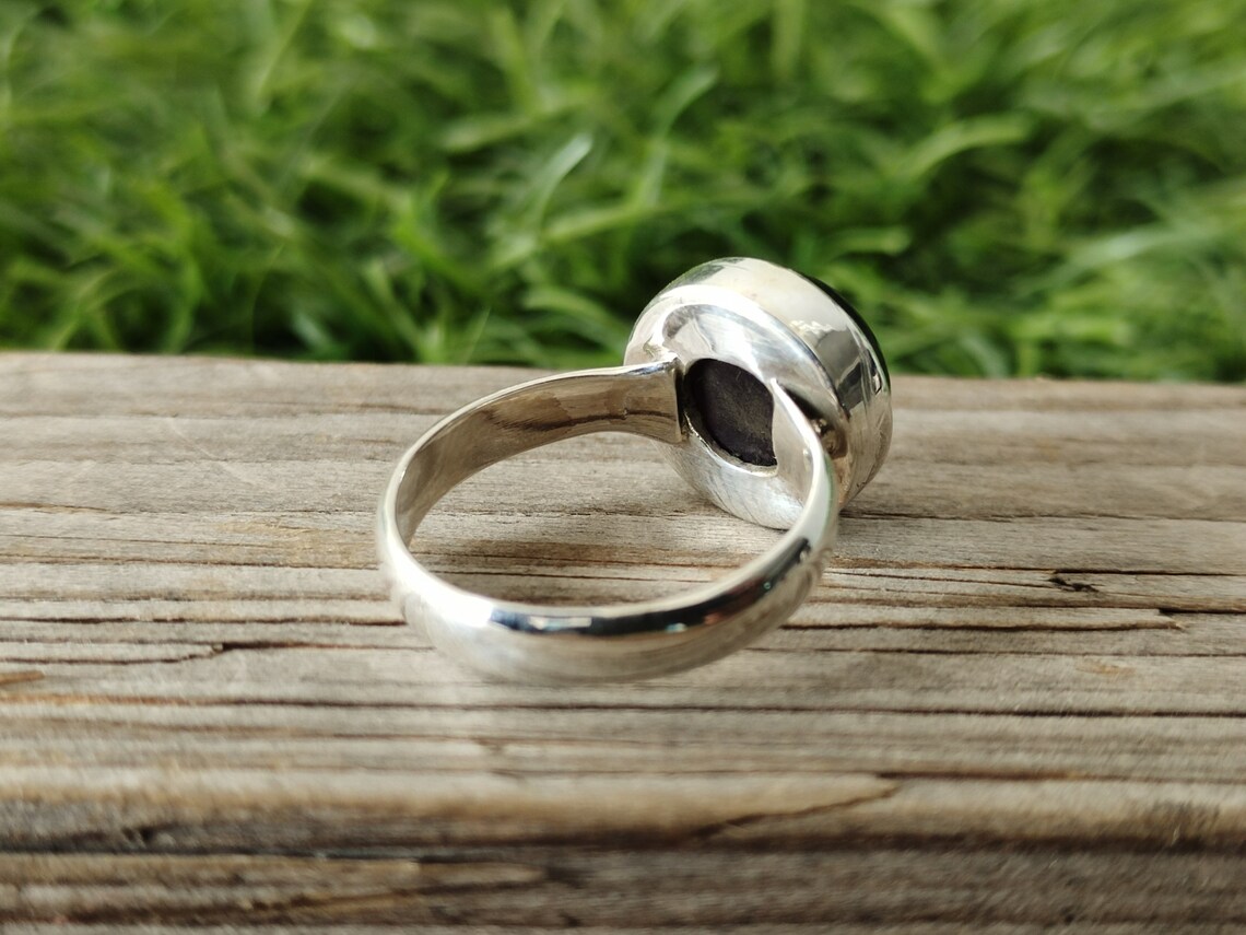 Boho Statement Ring Labradorite Sterling Silver Ring Hand - Etsy