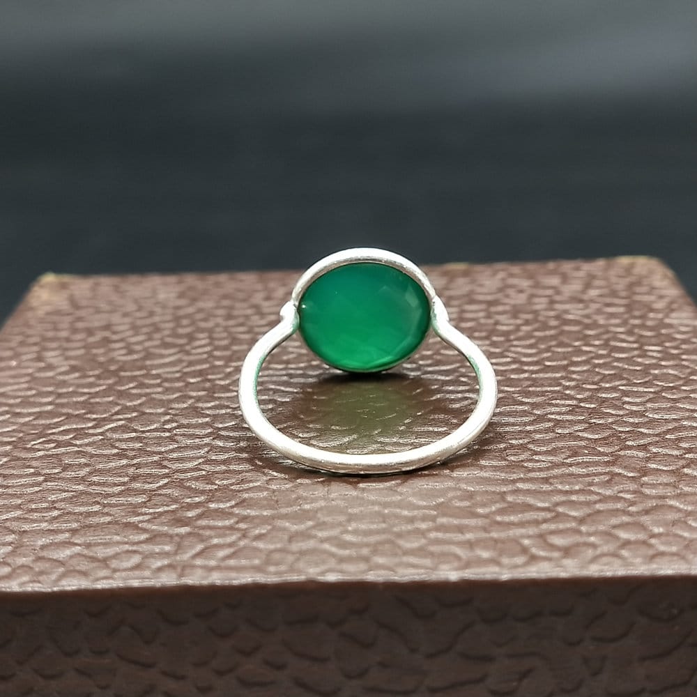 Green Onex Minimalist Ring Summer Jewelry Summer Gift - Etsy