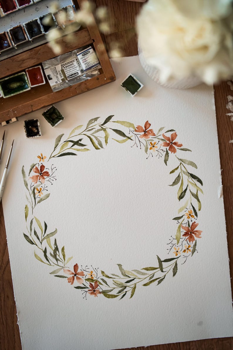 Individual Flower Wreath - Etsy