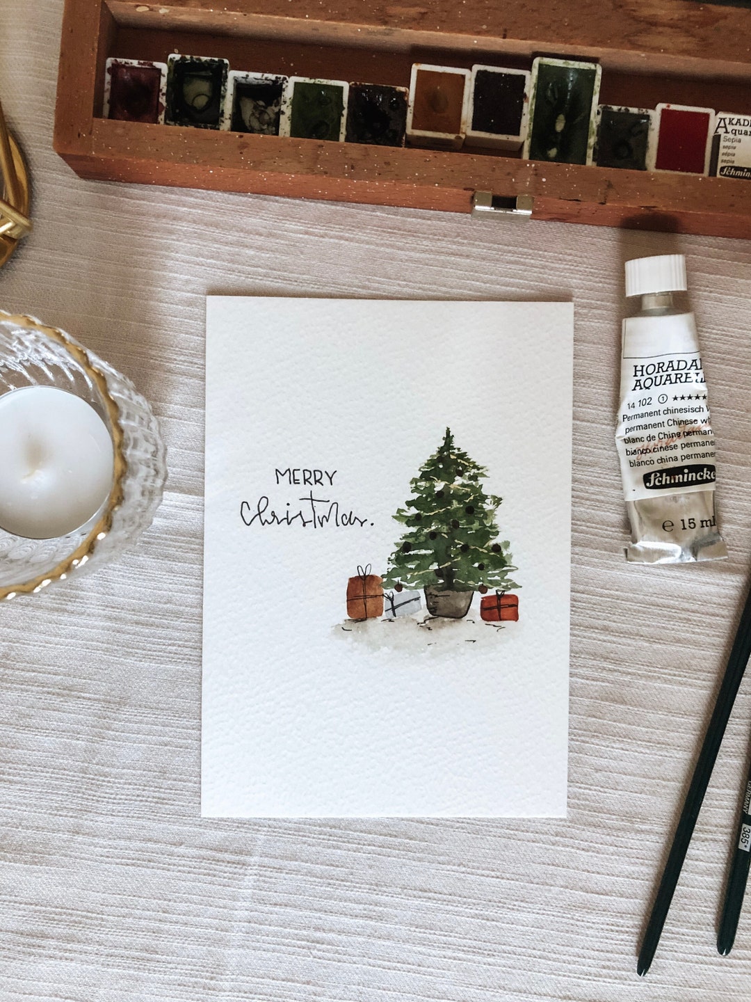 Christmas Tree Map - Etsy