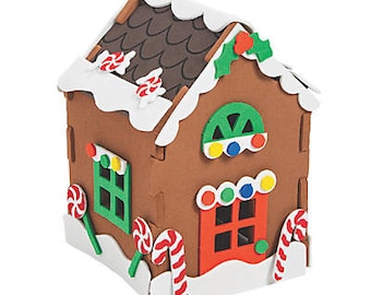 Foam Gingerbread House - Etsy