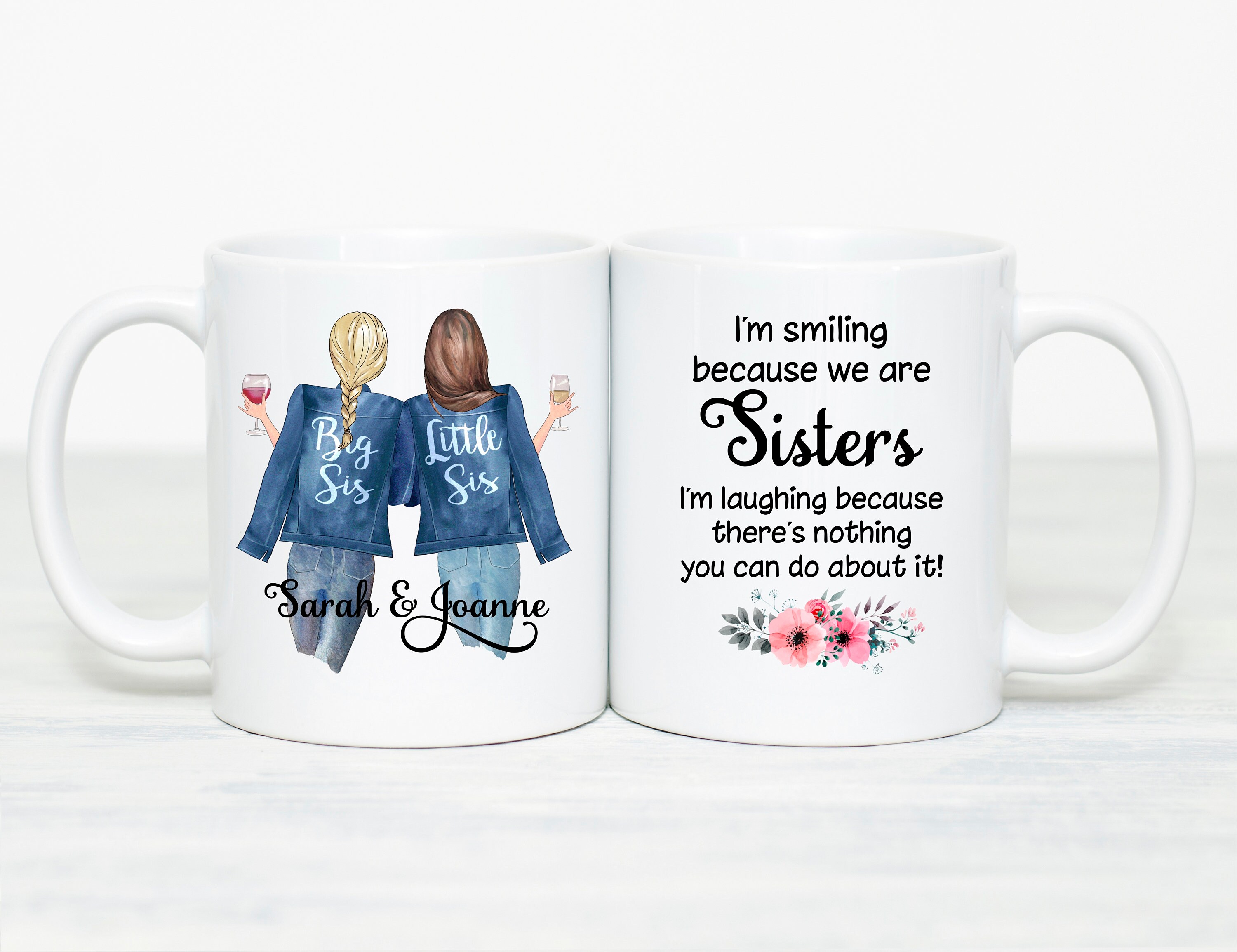 Personalised Sister Mug Cup Gift Free Delivery - Etsy UK