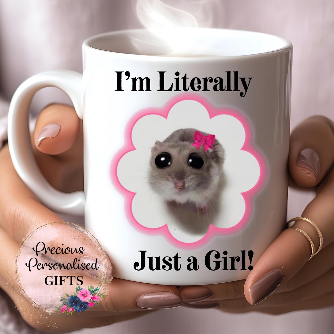 Sad Hamster Meme Mug: Viral Toktok Gift - Etsy UK