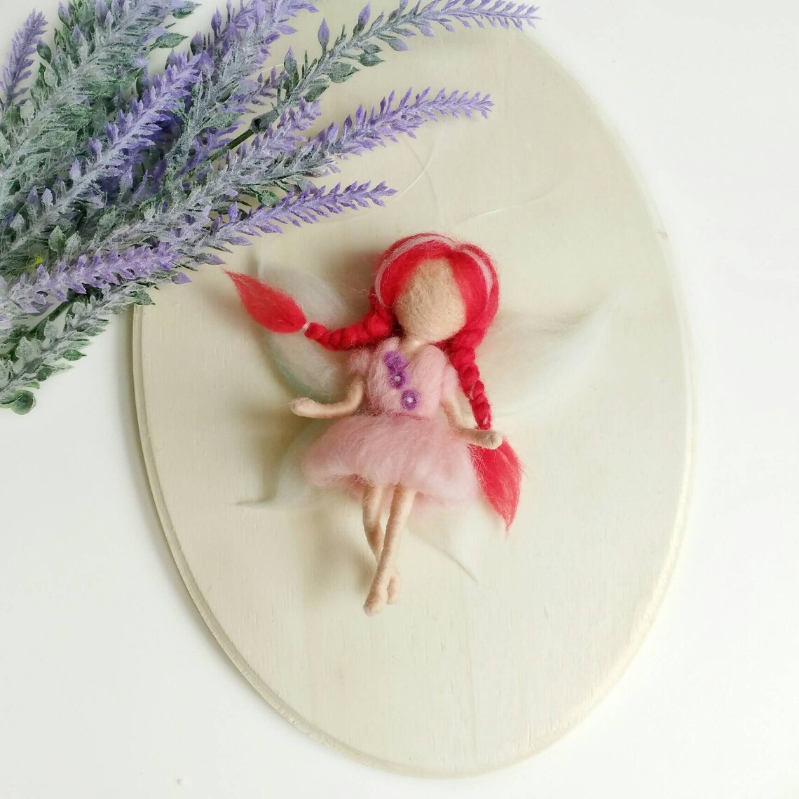 Needle Felted Fairies Felted Doll Girl Waldorf Fairy Doll | Etsy