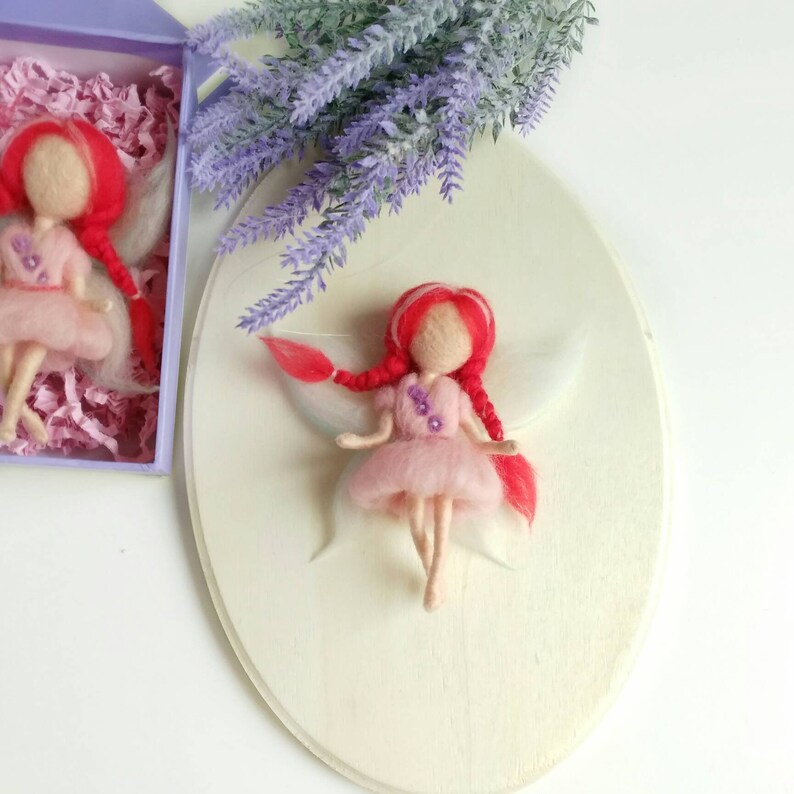 Needle Felted Fairies Felted Doll Girl Waldorf Fairy Doll - Etsy