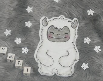 Yeti Embroidery - Etsy