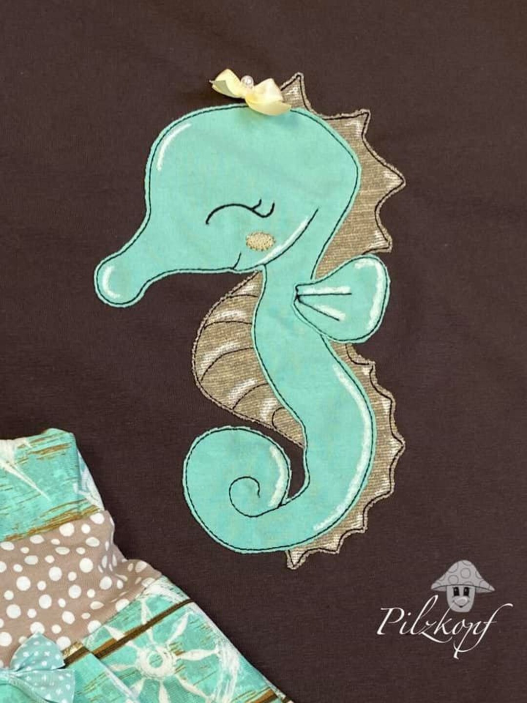 Stickdatei Seepferdchen - Etsy.de