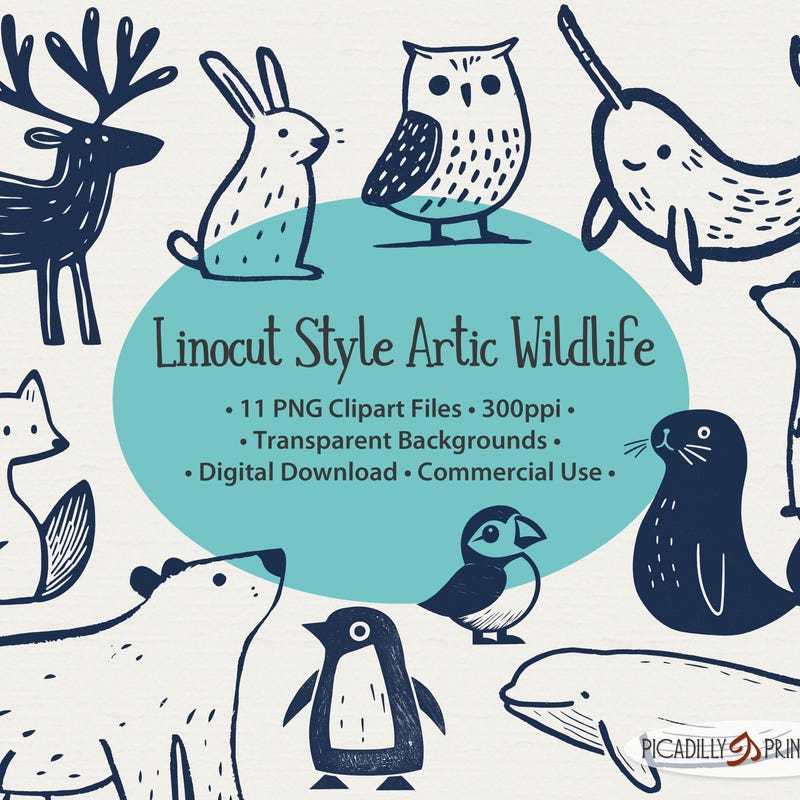 Simple Linocut Prints - Etsy
