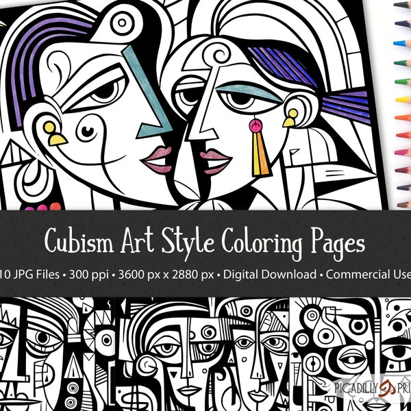 Cubism Art - Etsy