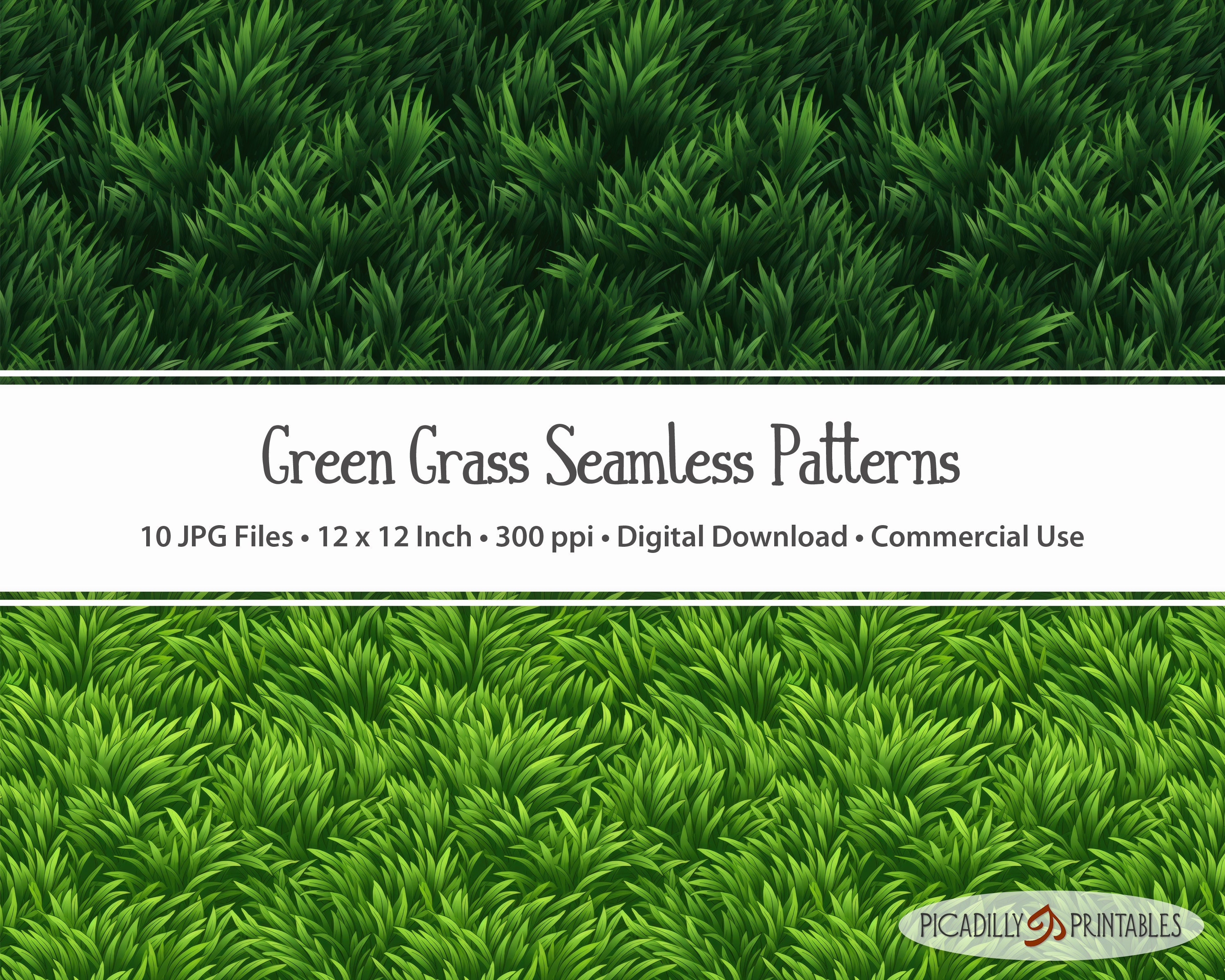 Grass Seamless Patterns for Wallpapers Textiles Wrapping - Etsy