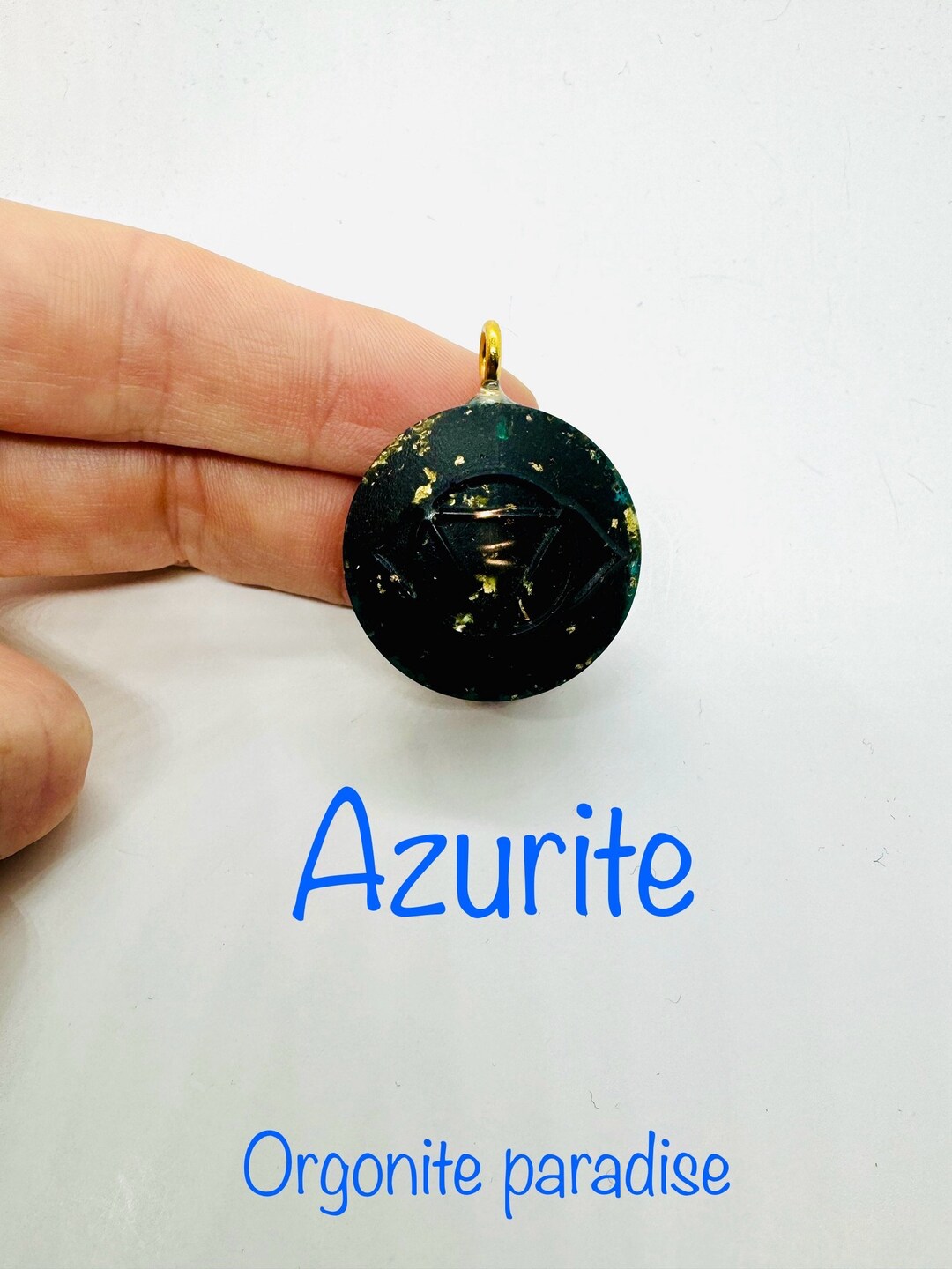 Azurite Chakra Symbol Connection With Divine Wisdom - Etsy