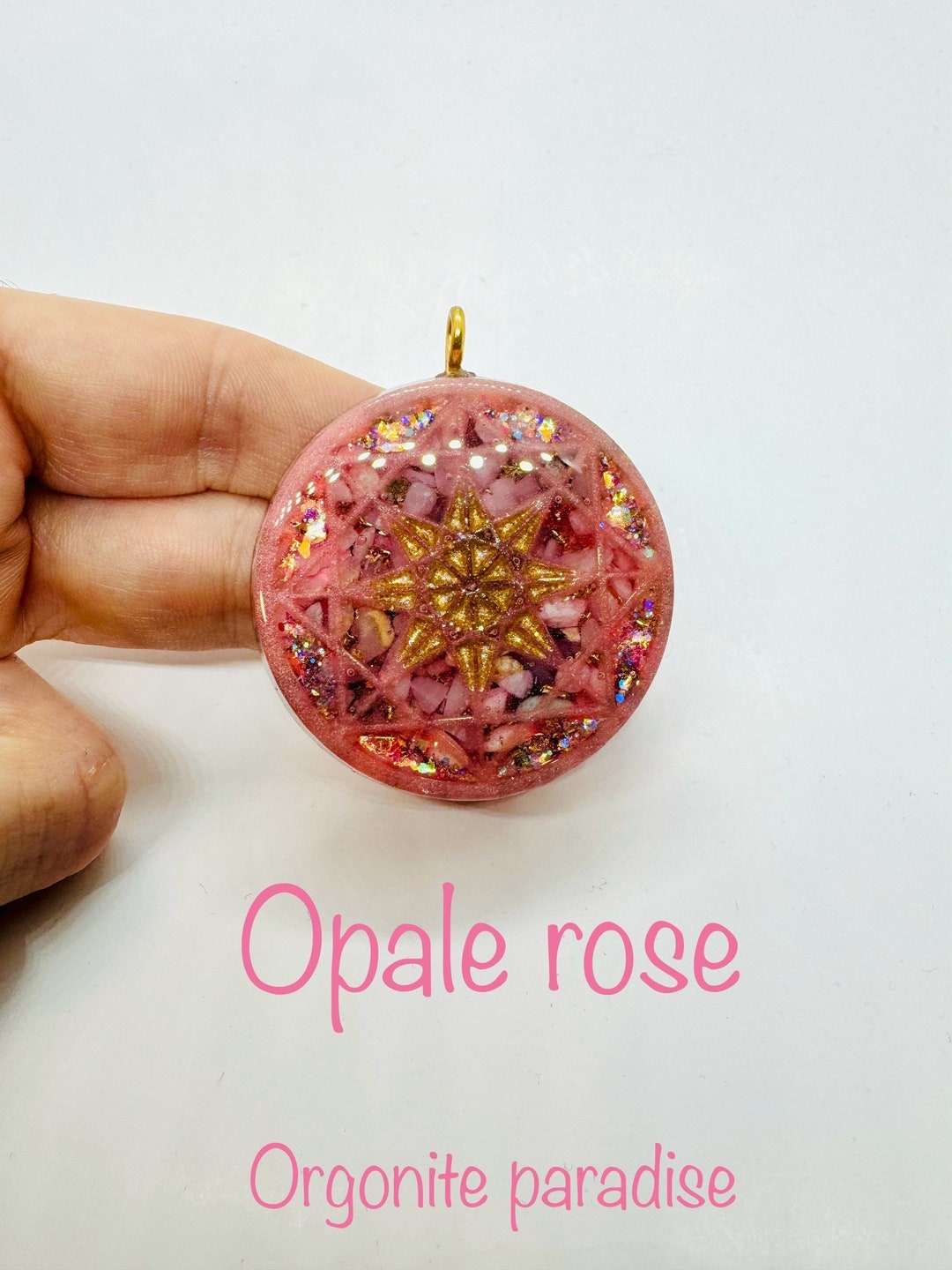 Pink Opal Symbol of Power and Self-control Lustrous Diamond - Etsy