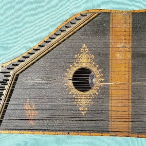 Antique Menzenhauer's Guitar Zither From the 1800's - Etsy