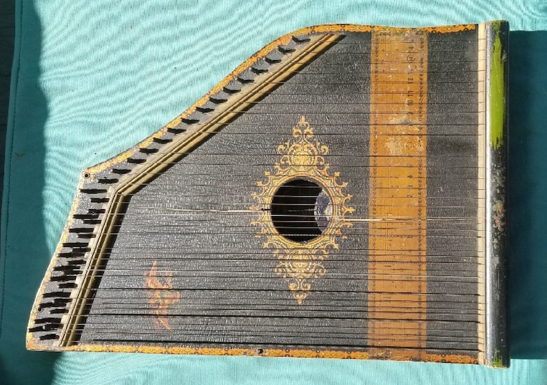 Antique Menzenhauer's Guitar Zither From the 1800's - Etsy