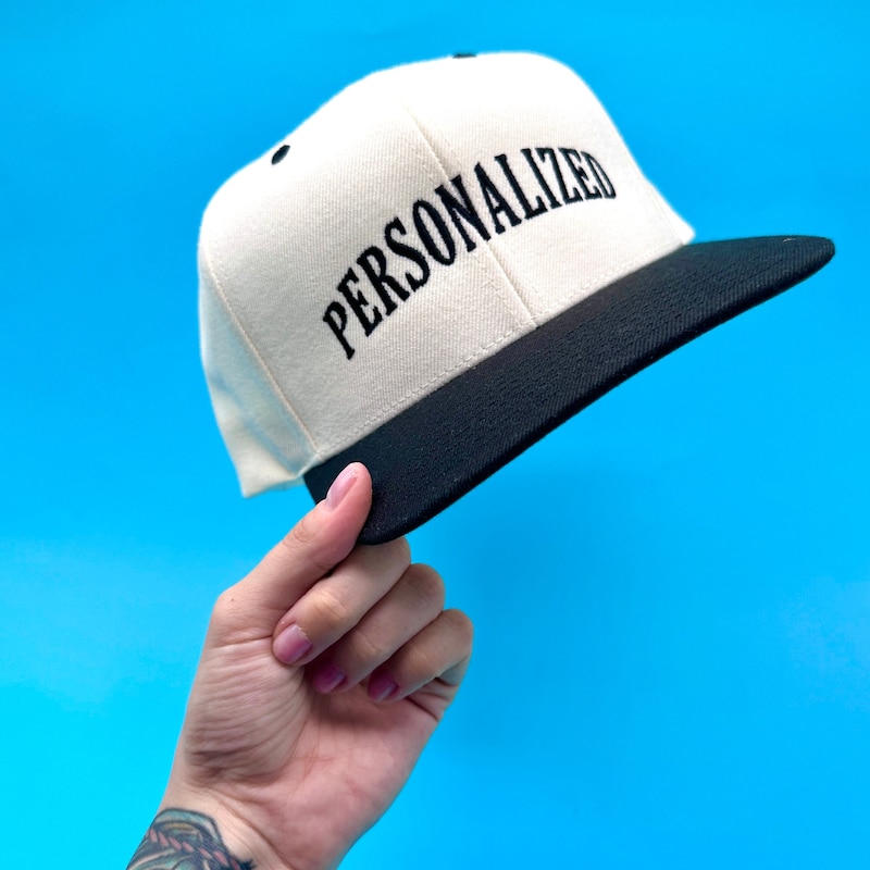 Custom Snapback Hat - Etsy