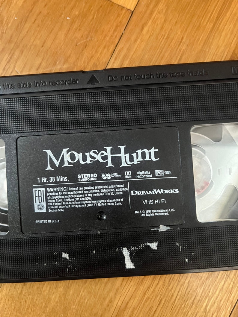 VHS Mouse Hunt - Etsy