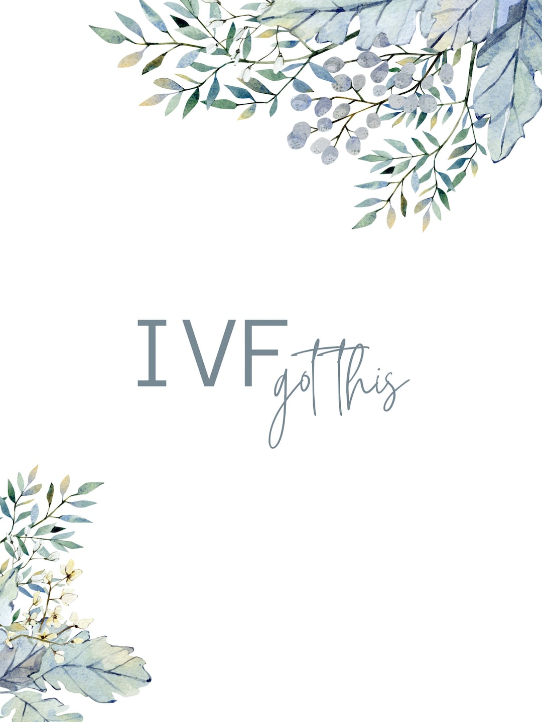 IVF GOT THIS Sign Printable - Etsy