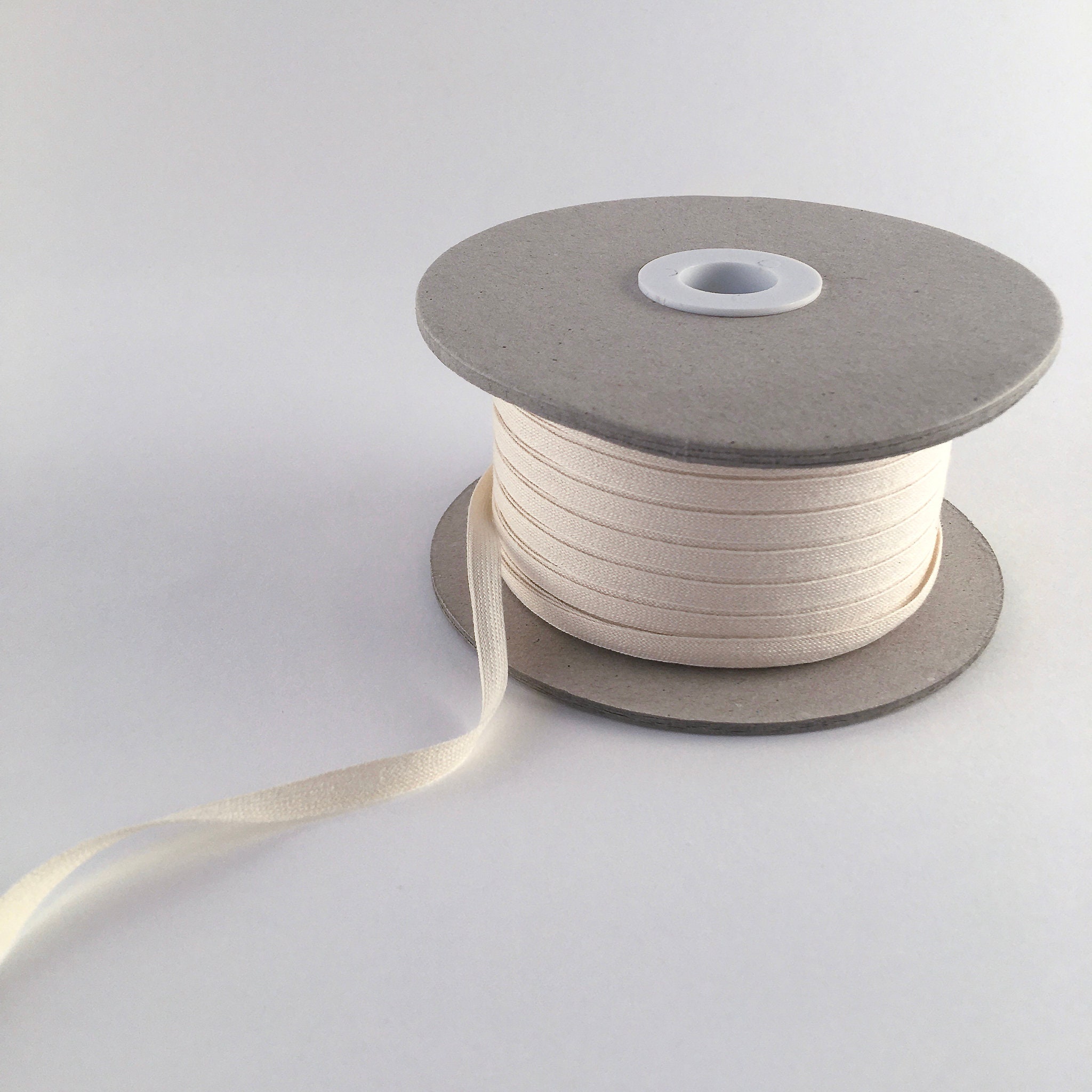 6mm (1/4") Wide Organic Cotton Plaited Stay Tape - Etsy