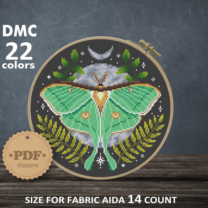 Lunar Moth Sewing Pattern - Etsy
