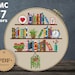 Book Lover's Set Cross Stitch Pattern Pdf Stack of Books Embroidery ...