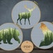 Forest Animals Cross Stitch Pattern PDF Modern Cross Stitch - Etsy